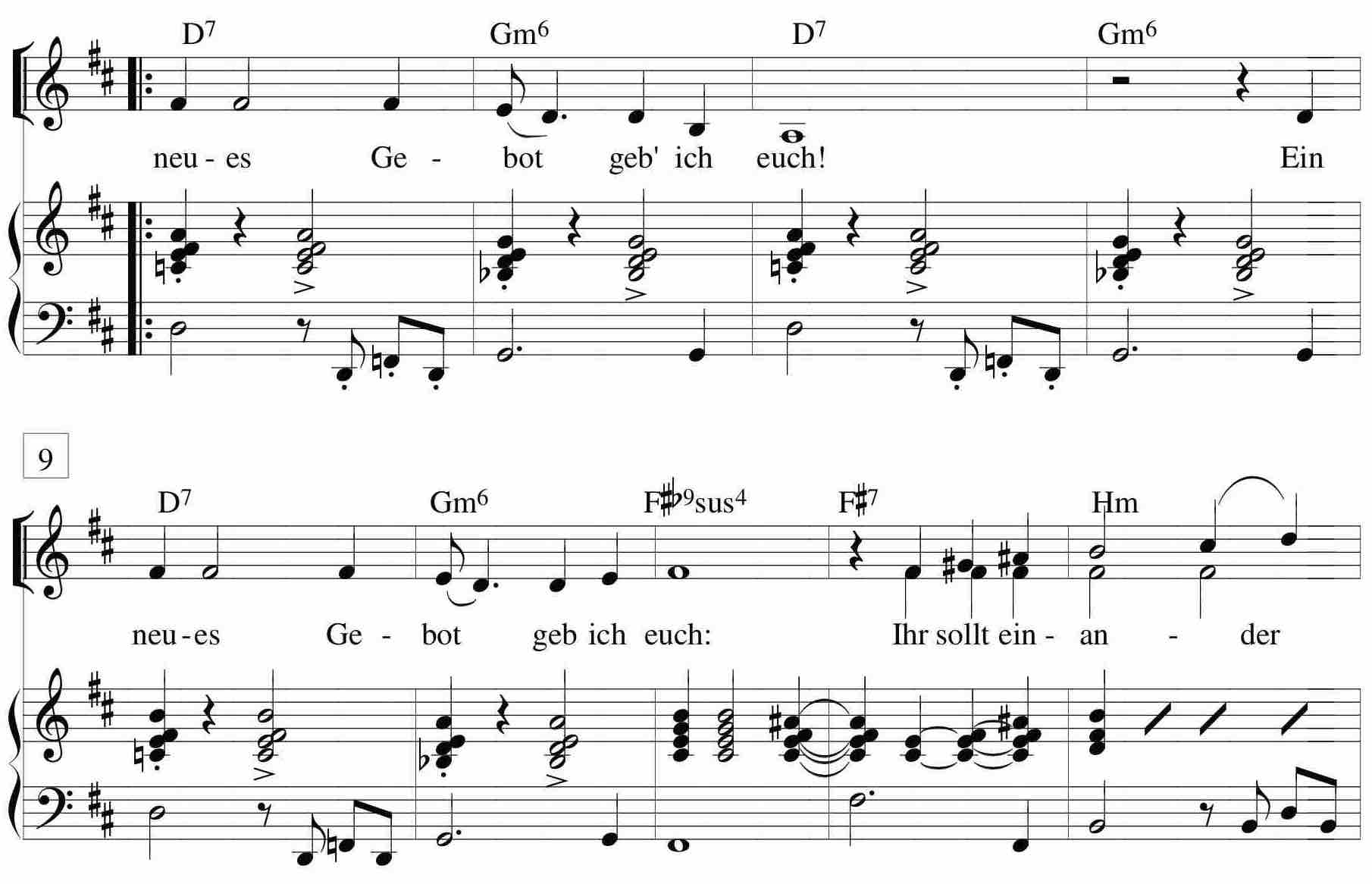 Ein neues Gebot geb‘ ich euch – Klaus-Hermann Anschütz – Komponist ...